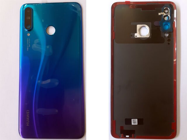 Capac baterie Huawei P30 lite albastru DIN STICLA | eGSM